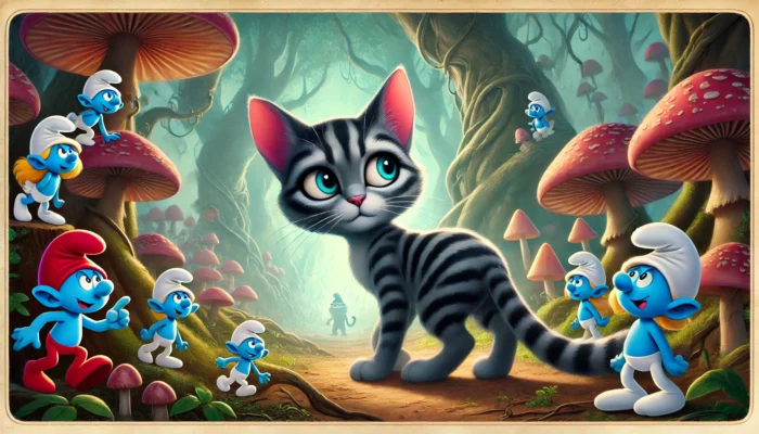O gato do Gargamel tem nome! a história do felino dos Smurfs